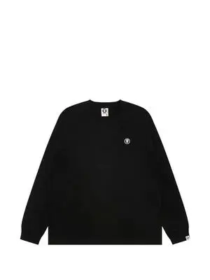 AAPE BY *A BATHING APE Logo-patch Long-sleeve T-shirt
