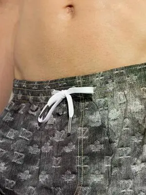 Dsquared2 Swim Shorts With Monogram