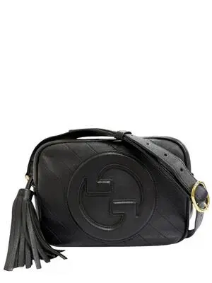 Gucci 2016-2026 Small Calfskin Blondie Crossbody Bag - Black