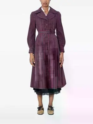 VIVIENNE WESTWOOD Belted Button-down Trench Coat