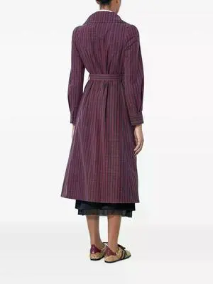 VIVIENNE WESTWOOD Belted Button-down Trench Coat