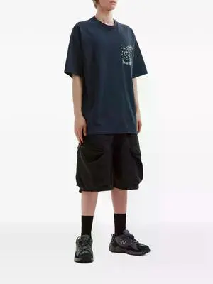 AFTERMATHS Bandana-print Pocket T-shirt