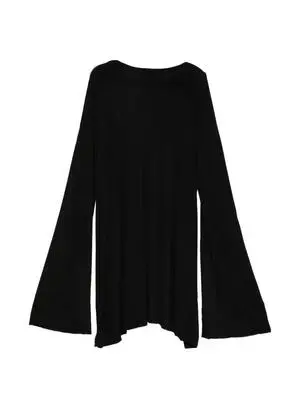 JULIUS Draped Long-sleeve T-shirt