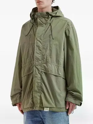 AFTERMATHS Hooded Windbreaker Jacket
