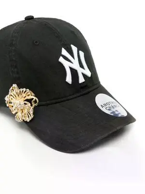 ANOTHER CHANCE Embellished Logo-embroidered Baseball Cap