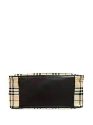 Burberry 2000-2017 House Check Canvas Handbag