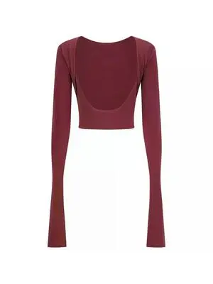 Andamane Lia Open-back Crop Top
