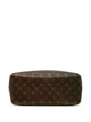 LOUIS VUITTON 1997 Monogram Deauville Handbag - Brown