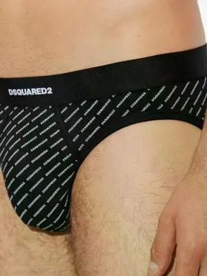 Dsquared2 Cotton Briefs With Monogram