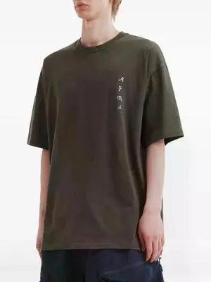 AFTERMATHS Graphic-print Cotton T-shirt