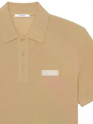 Givenchy Logo-patch Cotton Polo Shirt
