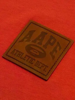 AAPE BY *A BATHING APE Logo-patch Graphic-print T-shirt