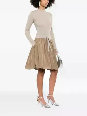 KIMHEKIM Ribbed-knit Flared Dress