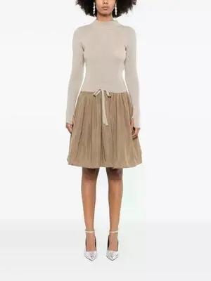 KIMHEKIM Ribbed-knit Flared Dress