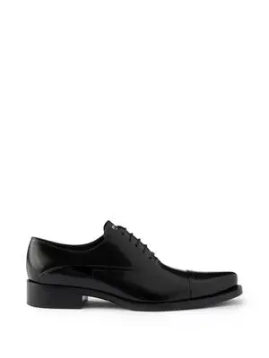 Prada Polished Leather Sneakers