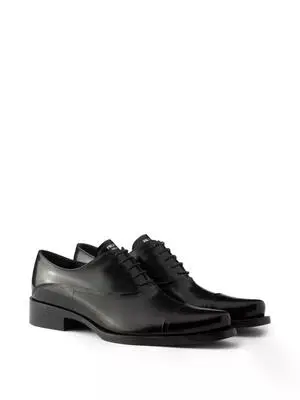 Prada Polished Leather Sneakers