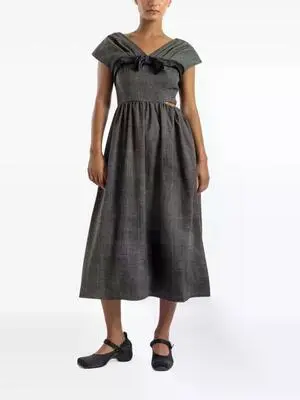 Simone Rocha Bow-detail Midi Dress
