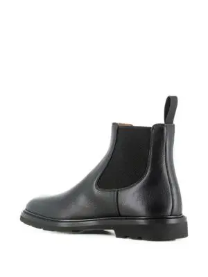 HENDERSON BARACCO Elasticated-side Leather Chelsea Boots