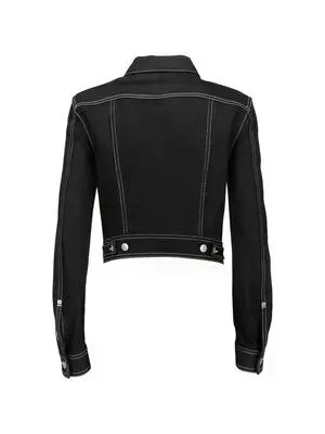 Dsquared2 Lace-up Denim Jacket