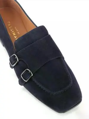 TASSINARI Taxi Drivers Double-strap Suede Loafers