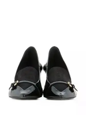 DEL CARLO Buckle-detail Pointed-toe Pumps