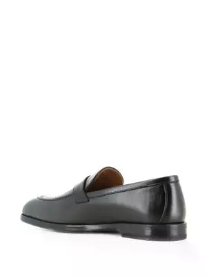 HENDERSON BARACCO Buckle-fastening Leather Loafers - Black