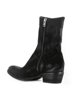 PANTANETTI Suede-finish Ankle Boots