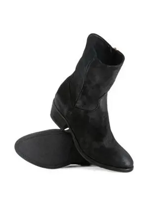 PANTANETTI Suede-finish Ankle Boots