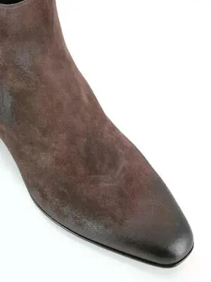 PANTANETTI Suede Chelsea Boots