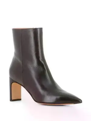 TASSINARI Pointed-toe Leather Ankle Boots