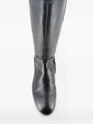 ALEXANDER HOTTO Leather Knee-high Boots
