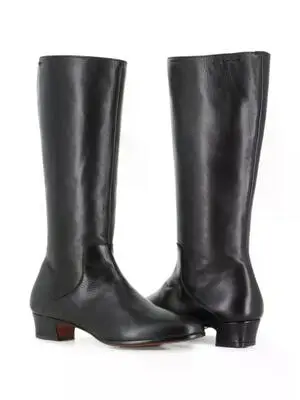 ALEXANDER HOTTO Leather Knee-high Boots