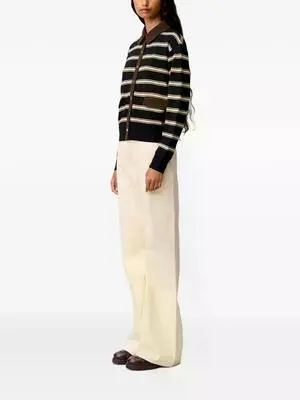 Claudie Pierlot Striped-pattern Cardigan