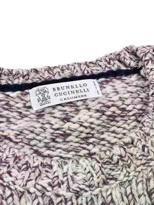 Brunello Cucinelli Chunky-knit Raglan-sleeve Sweater