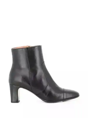 TASSINARI Taxi Drivers Cap-toe Leather Boots - Black