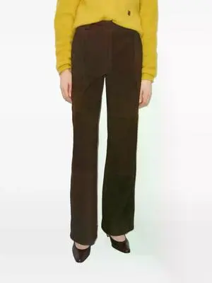 Tory Burch Relaxed-fit Suede Pants