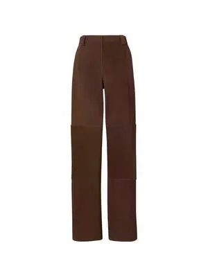 Tory Burch Relaxed-fit Suede Pants
