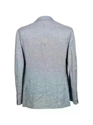 Brunello Cucinelli Check-pattern Wool Suit