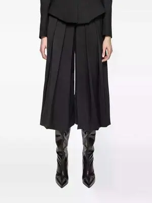 NISSA Wool Tailored Bermuda Pants