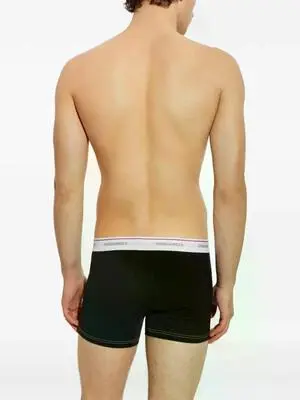 Dsquared2 Logo-waistband Contrast-stitch Boxers