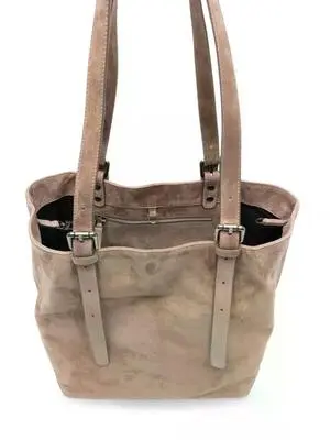 AUTENTICA 504 Galatea Suede Shoulder Bag