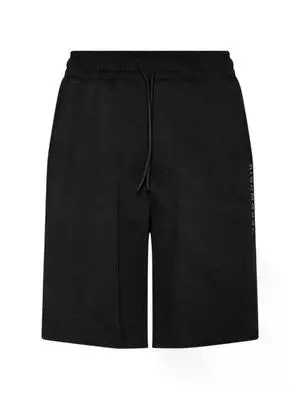 John Richmond Logo-print Drawstring Shorts - Black