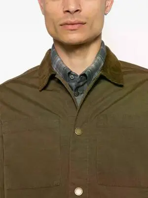 Barbour Corduroy-collar Overshirt
