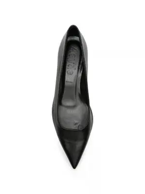 AeydĒ Pointed-toe Block-heel Pumps