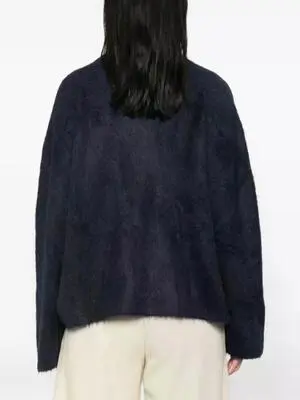 Soft Goat Brushed-knit Sweater