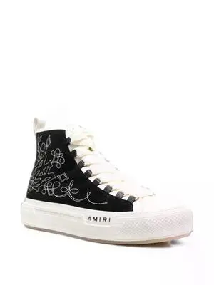 Amiri Western Ma Court Hi Sneakers