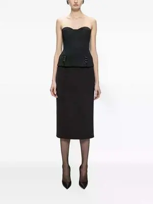 NISSA Wool Corset Top