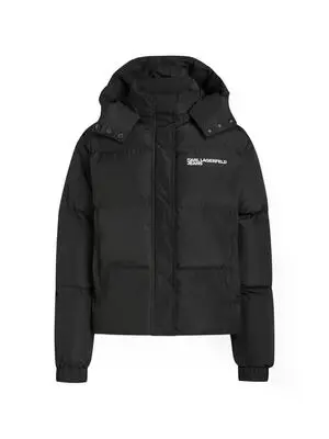Karl Lagerfeld Logo-print Puffer Jacket