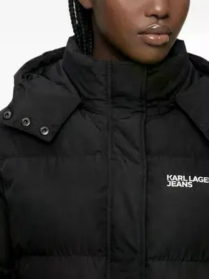 Karl Lagerfeld Logo-print Puffer Jacket