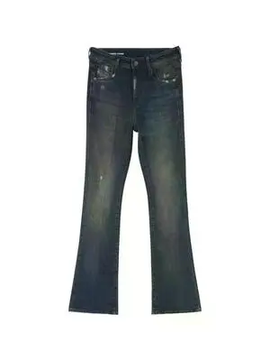 DIESEL® Bootcut Jeans Low Waist 1969 D-ebbey - Blue